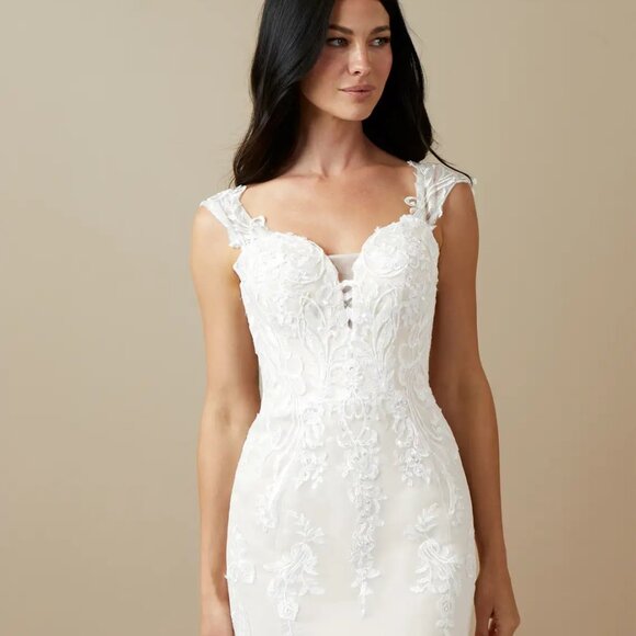 Azazie | Dresses | Azazie Roux Mermaid Sequins Satin Dress | Poshmark